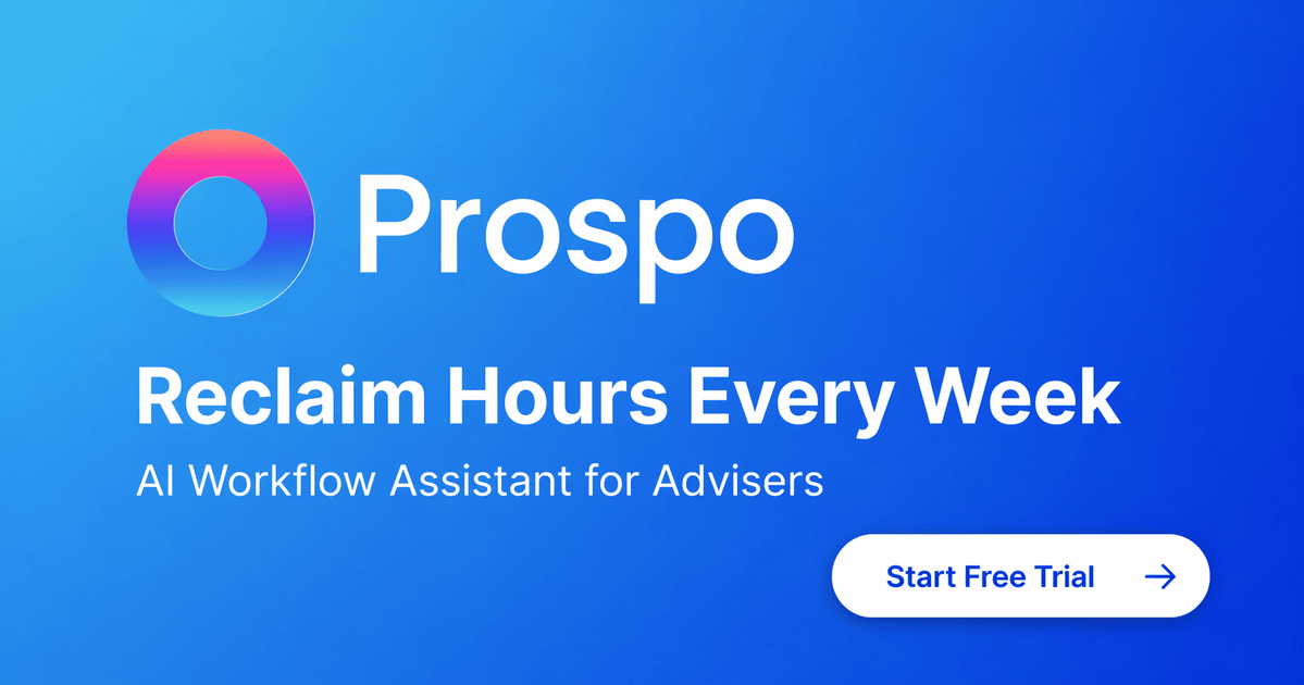 AI-Powered Practice Management for Financial Advisers | Prospo AI